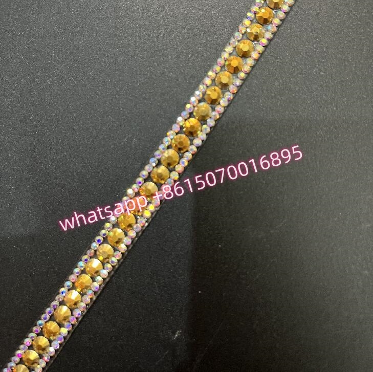 Hot Fix Rhinestone Trim