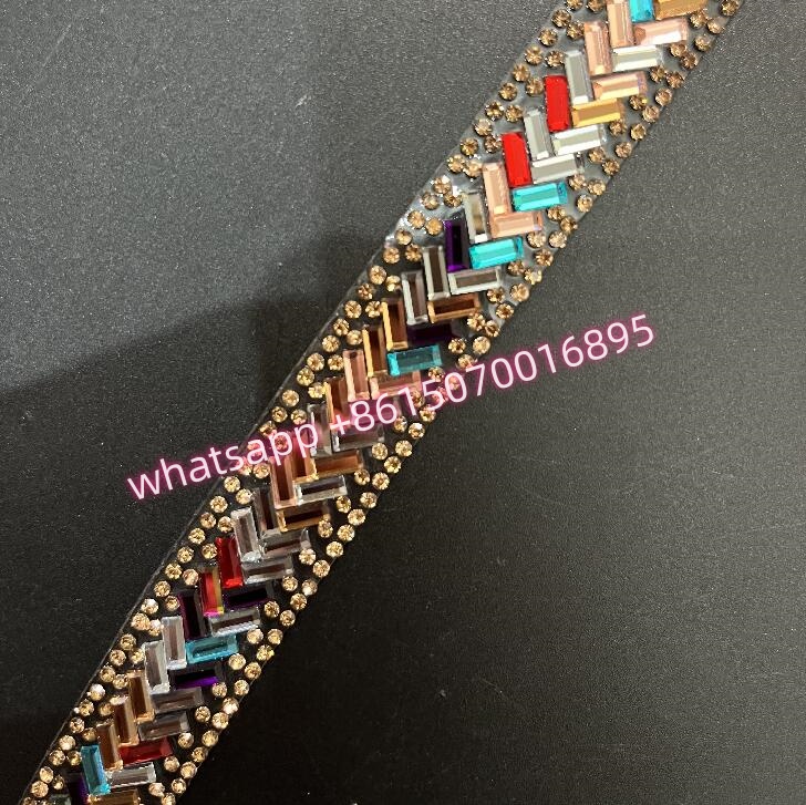 Hot Fix Rhinestone Trim