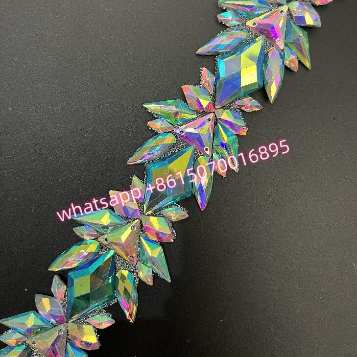 Hot Fix Rhinestone Trim