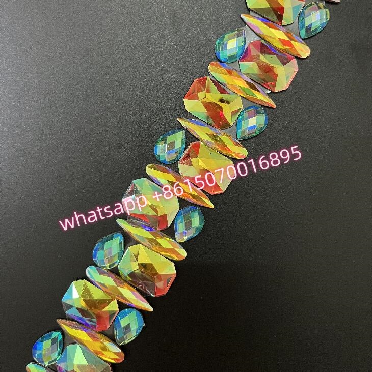 Hot Fix Rhinestone Trim