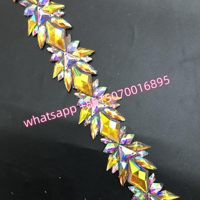 Hot Fix Rhinestone Trim